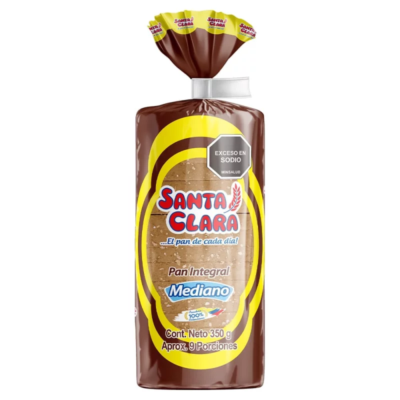 pan-santa-clara-tajado-integral-med-x350g | Pan Santa Clara Tajado ...